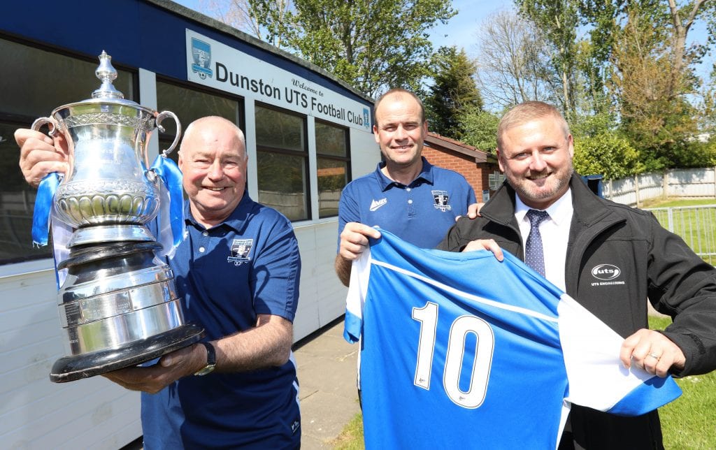Celebrating ten years of sponsorship with the magnificent Dunston UTS ...