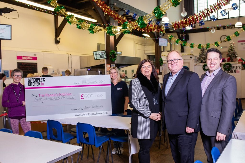 Support for the People’s Kitchen charity will ensure 100 people are fed ...