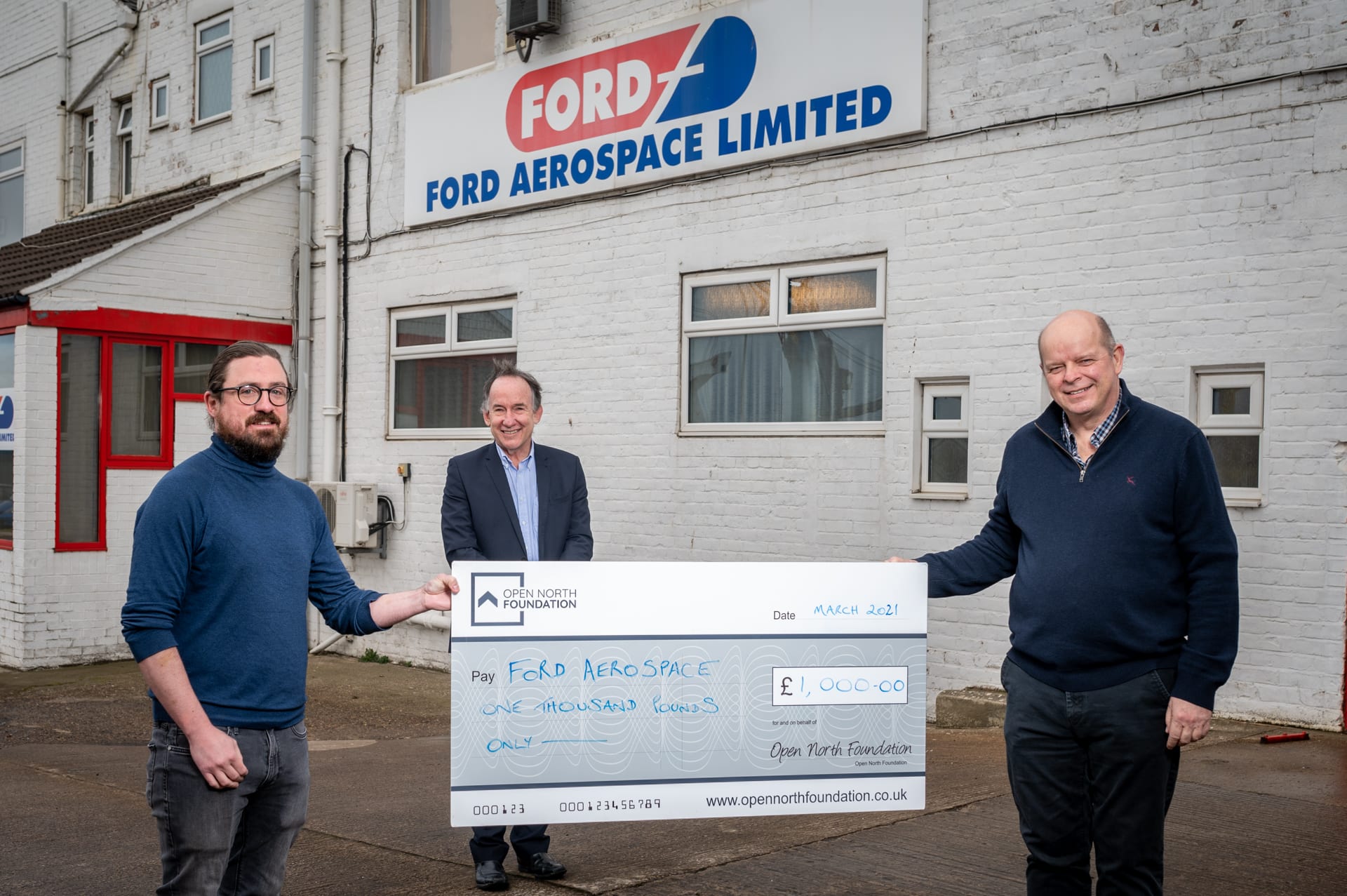 Ford Aerospace is awarded £1,000 grant for up-skilling - Northern ...