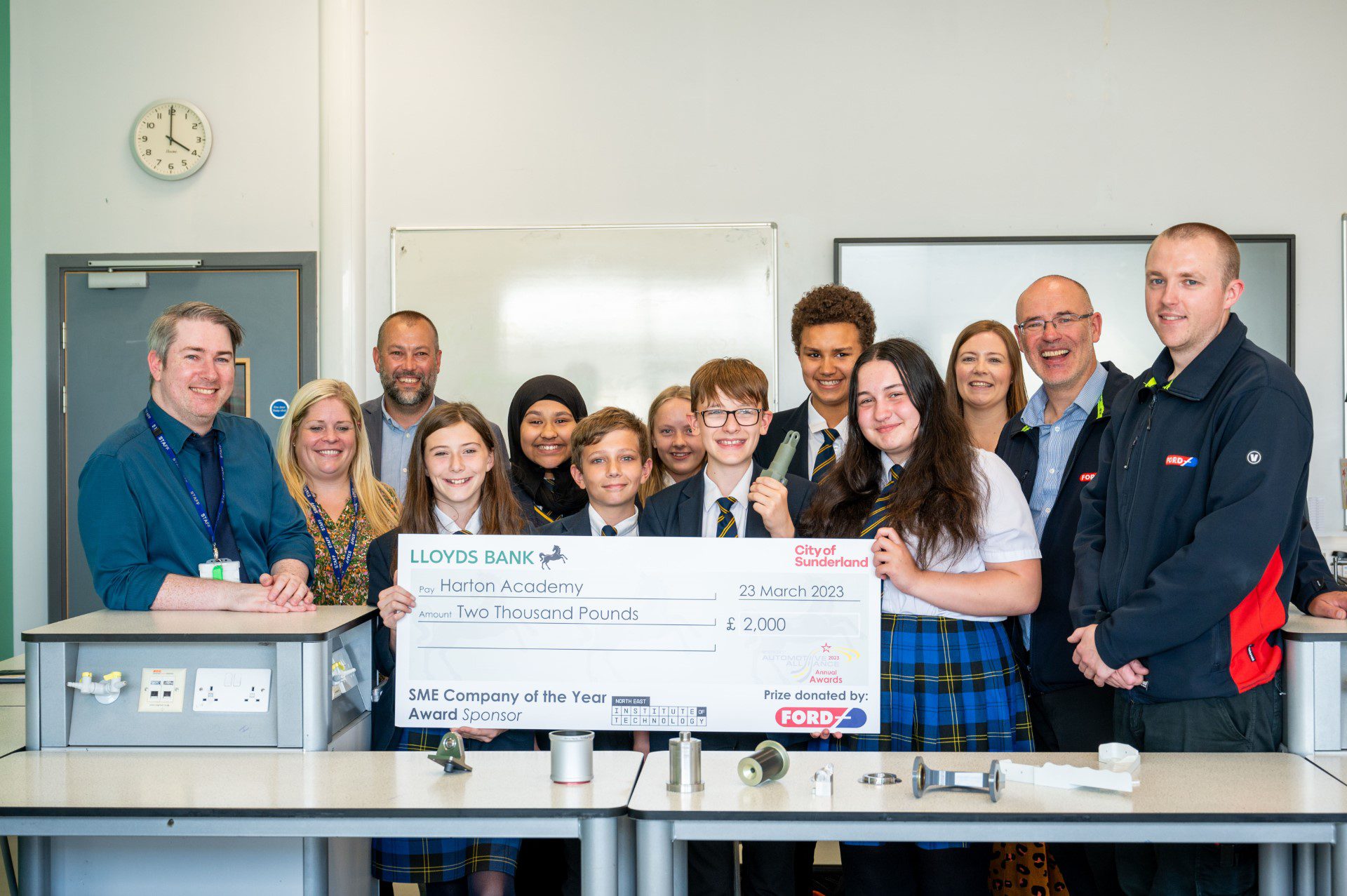 Ford Engineering Group donates award winnings to local school to boost ...