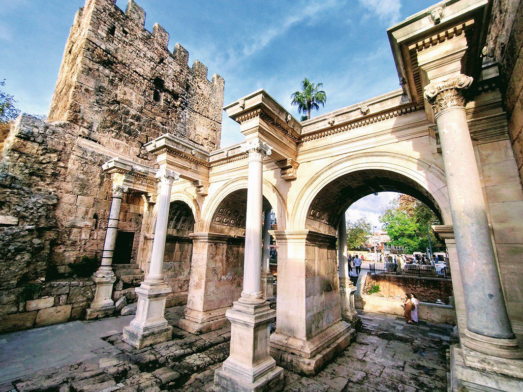 A Bit Of Tyneside In Turkey Hadrians Gate And The Beautiful Old City