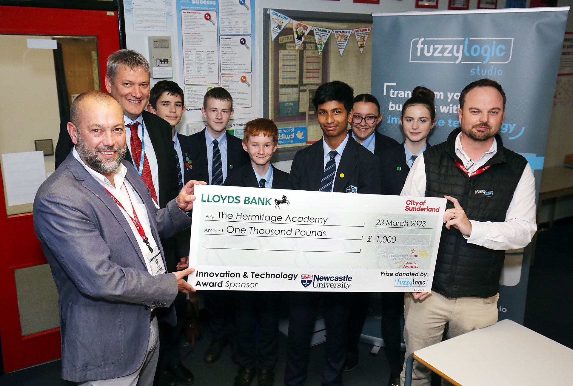 £1,000 donation to STEM projects at Hermitage Academy will open up new ...