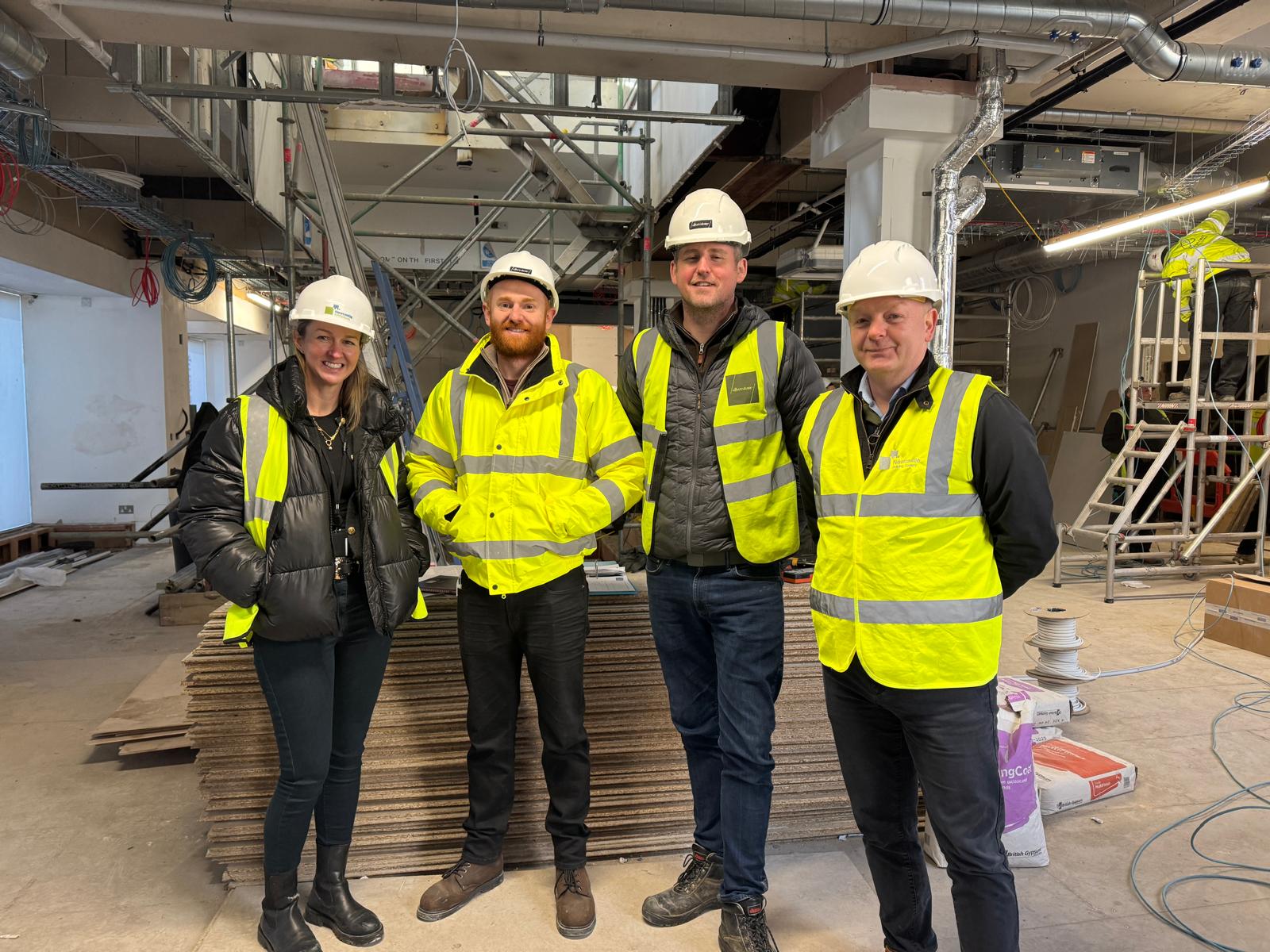 Structural works for Newcastle Building Society’s new city centre home ...