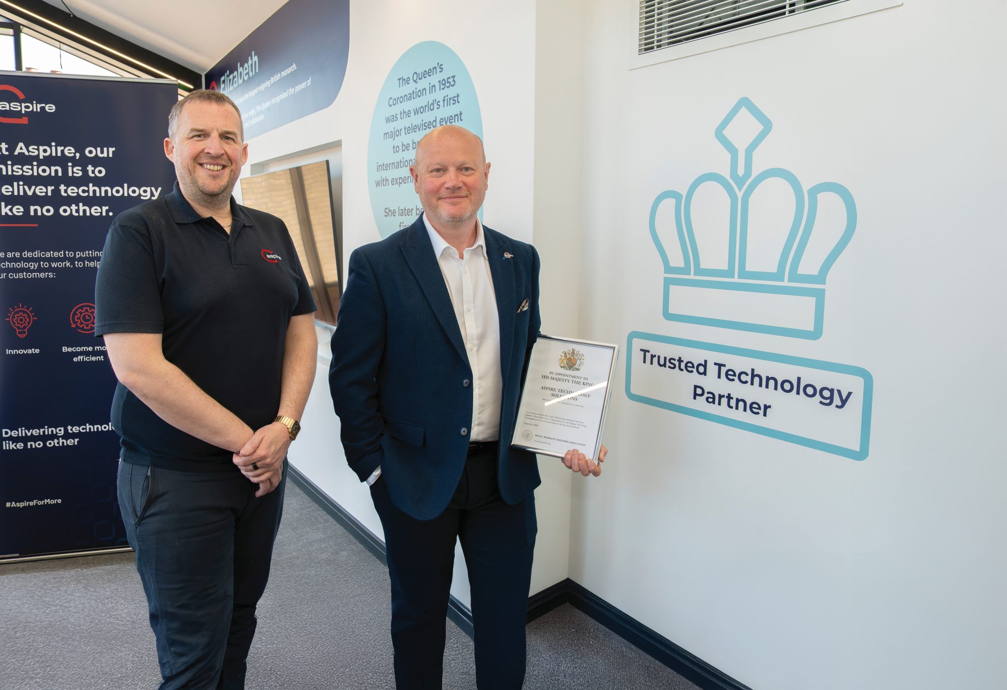 Aspire achieves Royal Warrant: One of the UK's highest business honours ...