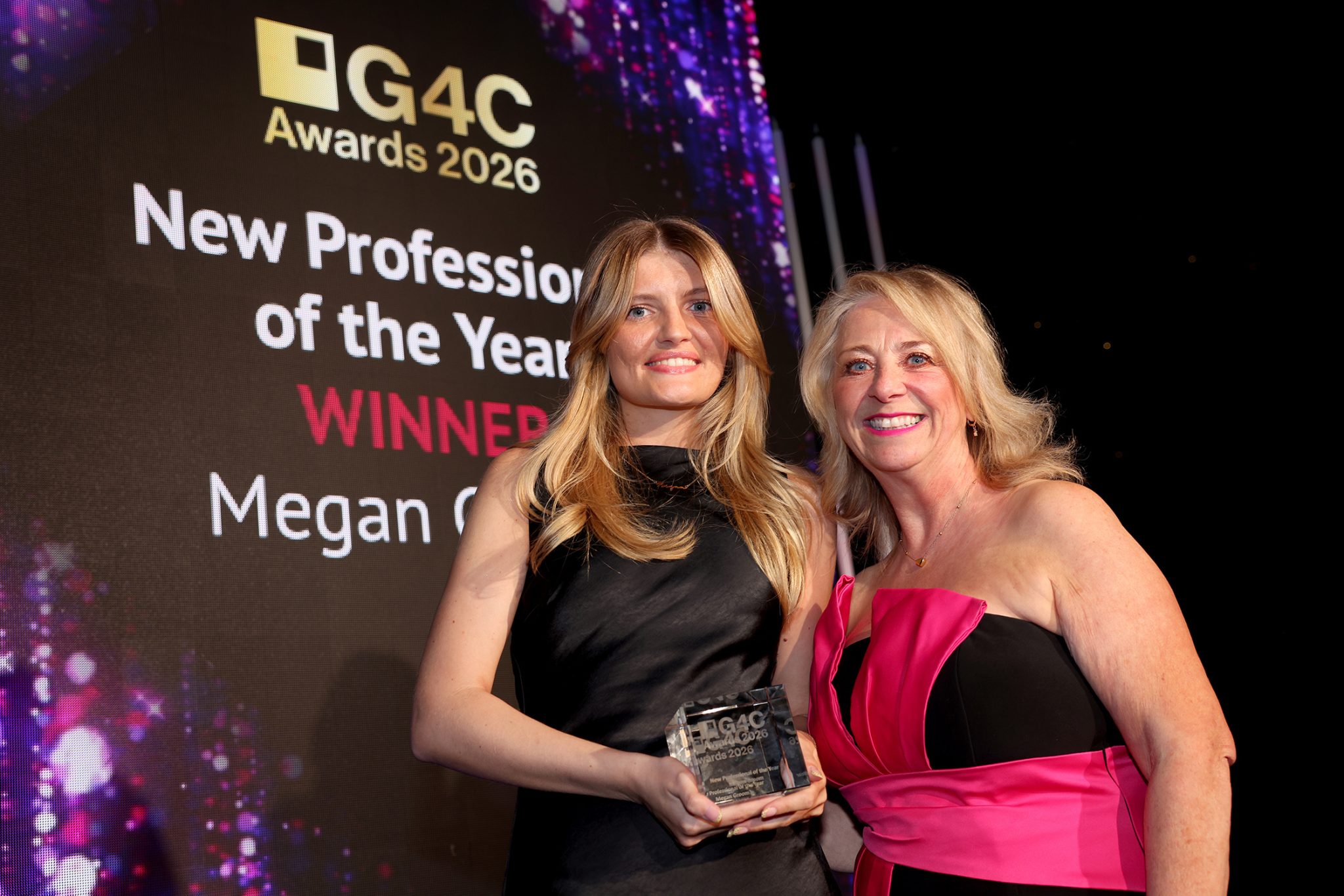 Megan Groom named joint New Professional of the Year at G4C Awards ...